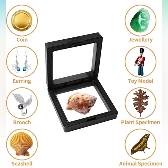 Other | Boutique Set Of 2 3d Floating Display Cases | Poshmark